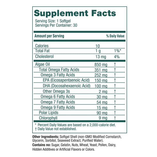 Vegan Omega-3 Supplement | EPA & DHA | iwi life